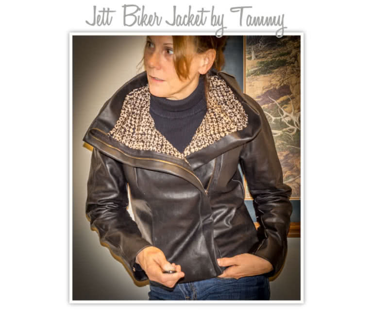 Jett Biker Jacket Sewing Pattern – Jacket, Vest & Coat Sewing Patterns ...