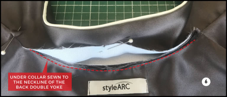 Pipe a Collar and Lapel / Rever Tutorial – Sewing Tutorials – Style Arc