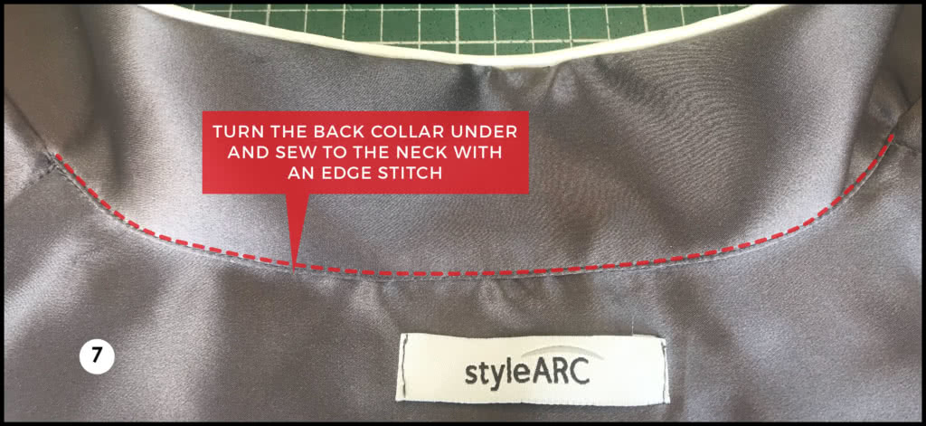 Pipe a Collar and Lapel / Rever Tutorial – Sewing Tutorials – Style Arc