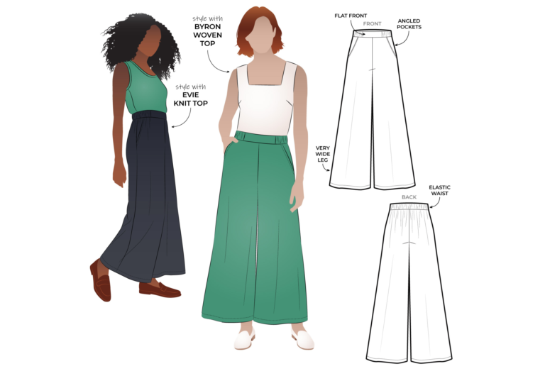 Loddon Woven Pant – Sewing Tutorials – Style Arc