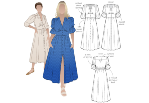 Belle Woven Dress Sew Along Video by @Sew-Happy – Sewing Tutorials ...