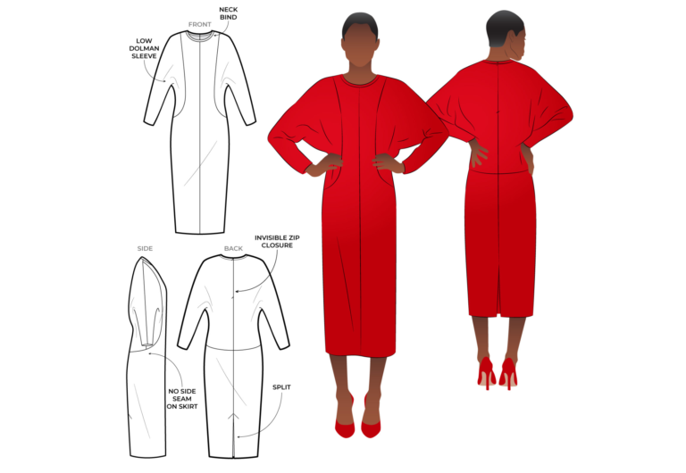Meredith Woven Dress – Sewing Tutorials – Style Arc