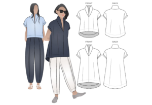 Teddy Designer Top – Sewing Tutorials – Style Arc