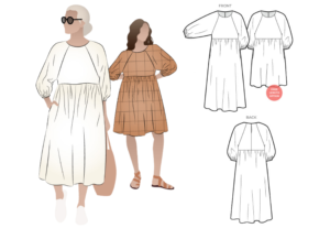 Hope Woven Dress – Sewing Tutorials – Style Arc