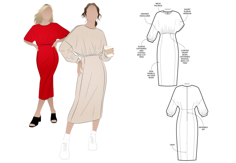 Elsbeth Woven Dress – Sewing Tutorials – Style Arc