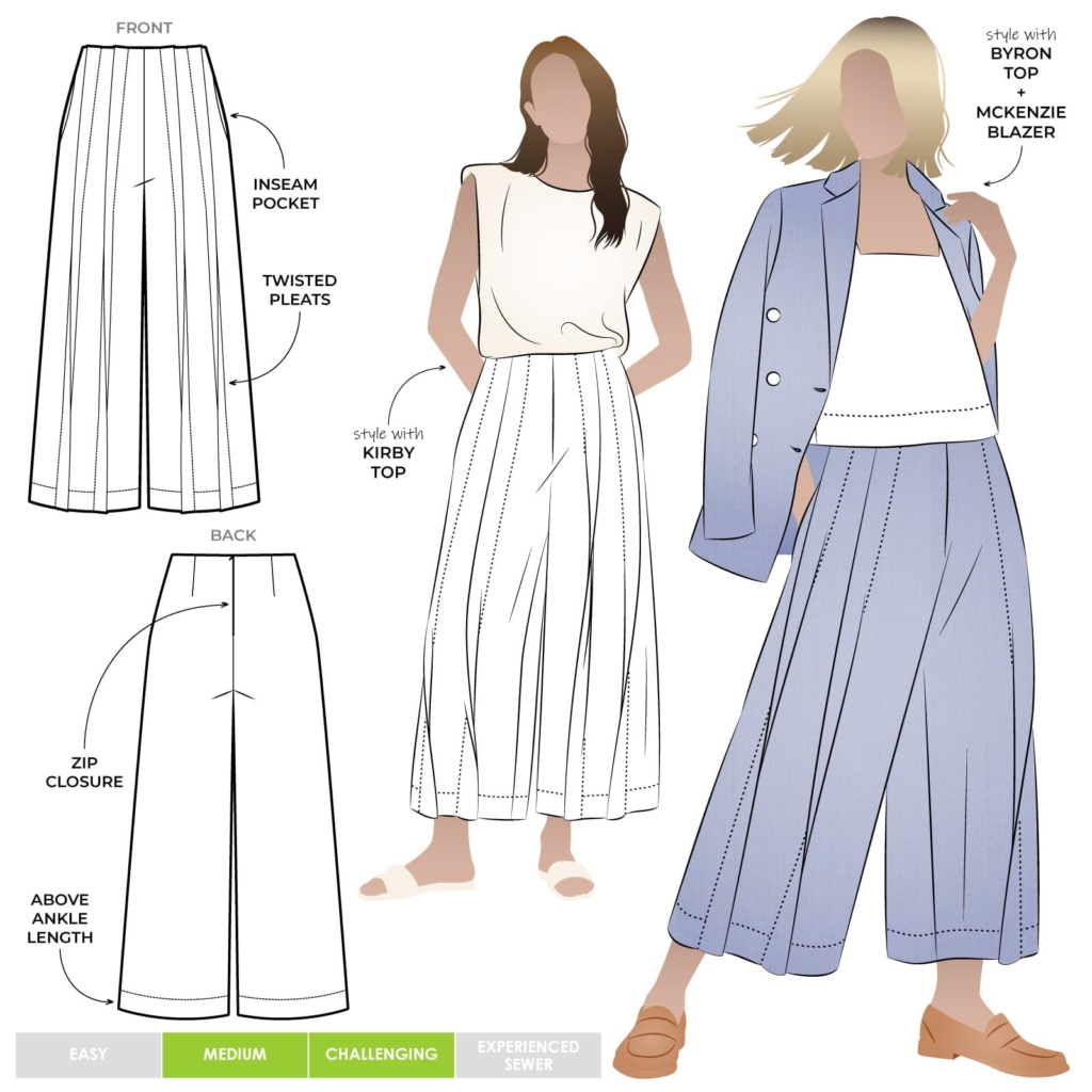 Atlas Woven Pant Sewing Pattern – Casual Patterns – Style Arc