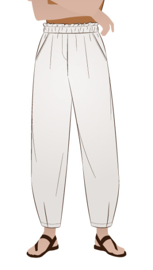 Barry Woven Pant Sewing Pattern – Casual Patterns – Style Arc