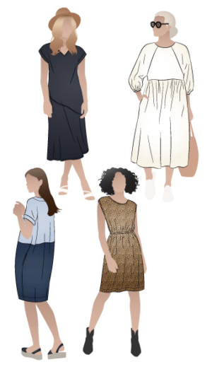 Hope Woven Dress Sewing Pattern – Casual Patterns – Style Arc