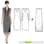 Cleo Designer Outfit PDF – PDF Sewing Pattern Outfits – Style Arc