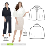 Greta Cape Sewing Pattern – Semi-formal Patterns – Style Arc