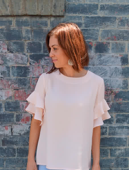 Harmony Woven Top Sewing Pattern – Cardigan & Top Sewing Patterns ...