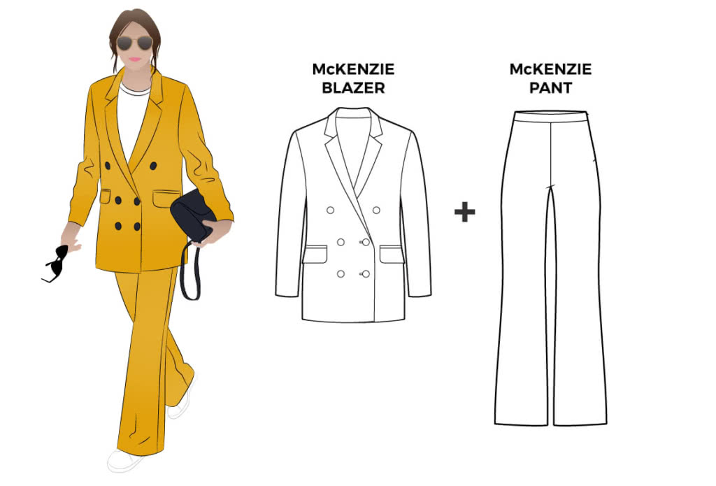McKenzie Set – Sewing Pattern Outfits – Style Arc