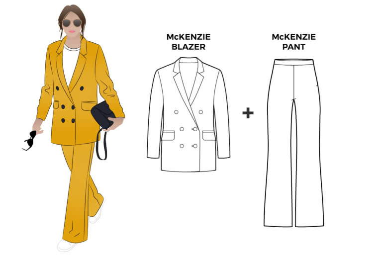 McKenzie Set Multi-Size – Sewing Pattern Outfits – Style Arc