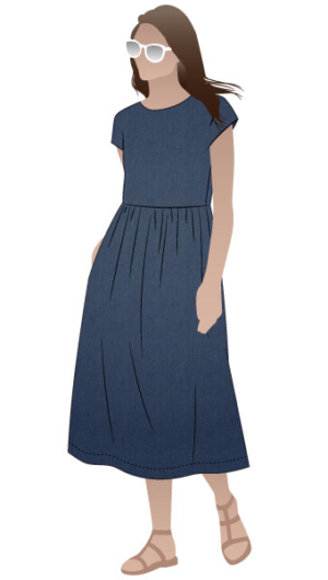 Montana Dress Sewing Pattern Extension Pack – Casual Patterns – Style Arc