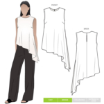 Perry Woven Top Sewing Pattern – Casual Patterns – Style Arc