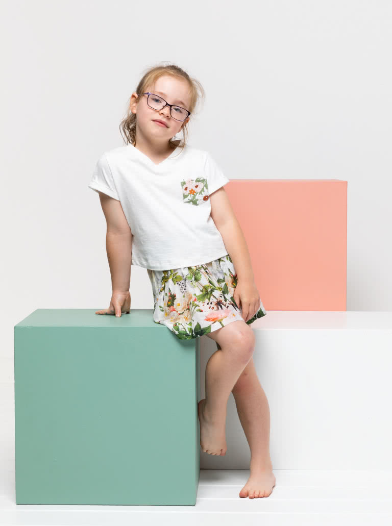Ruth Kids Skirt Sewing Pattern Multi-Size – Skirt Sewing Patterns ...