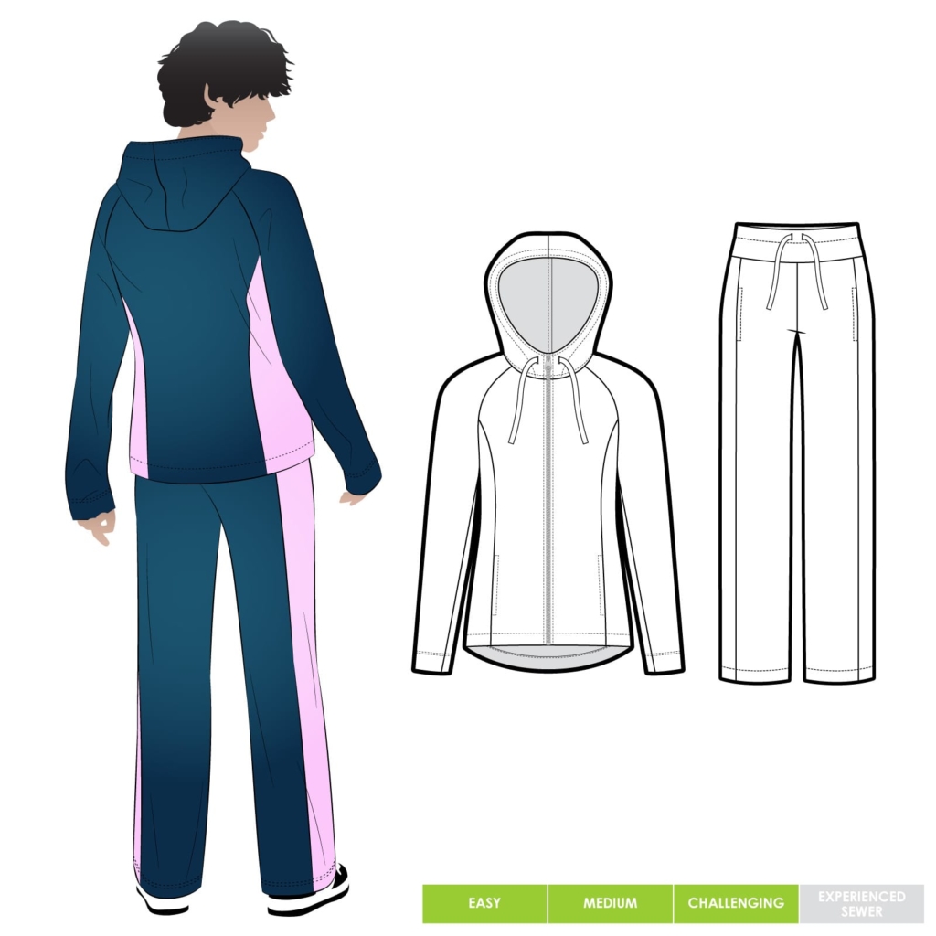 Sunday Zip Jacket And Sunday Walking Pant Bundle – Sewing Pattern ...