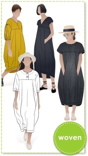 Sydney Designer Dress Sewing Pattern – Casual Patterns – Style Arc