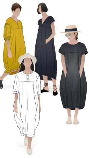 Sydney Designer Dress Sewing Pattern – Casual Patterns – Style Arc